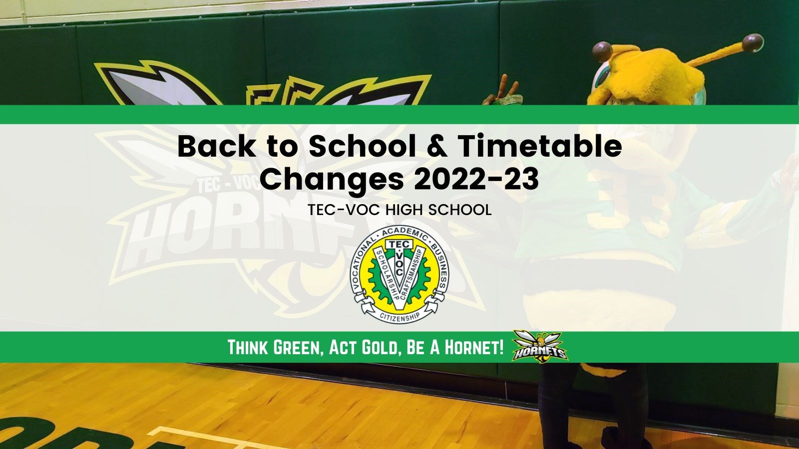 Back to School & Timetable Changes 2022-23 (Updated Sep 2)