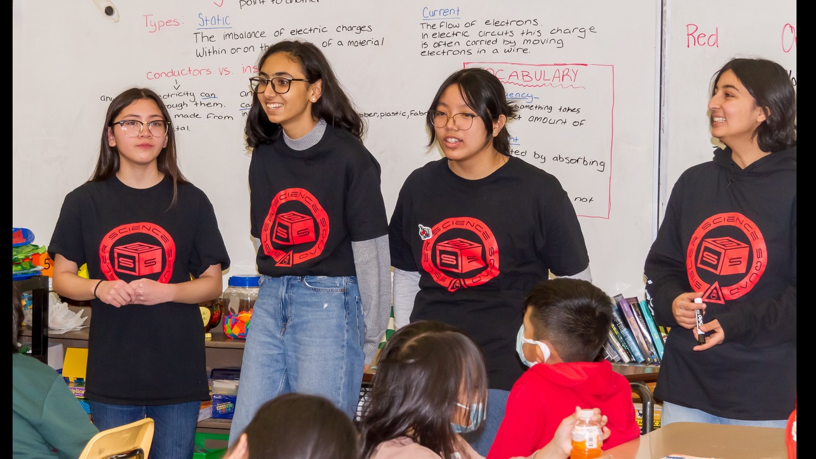 Sisler Science Squad demonstrations energize Lord Nelson students