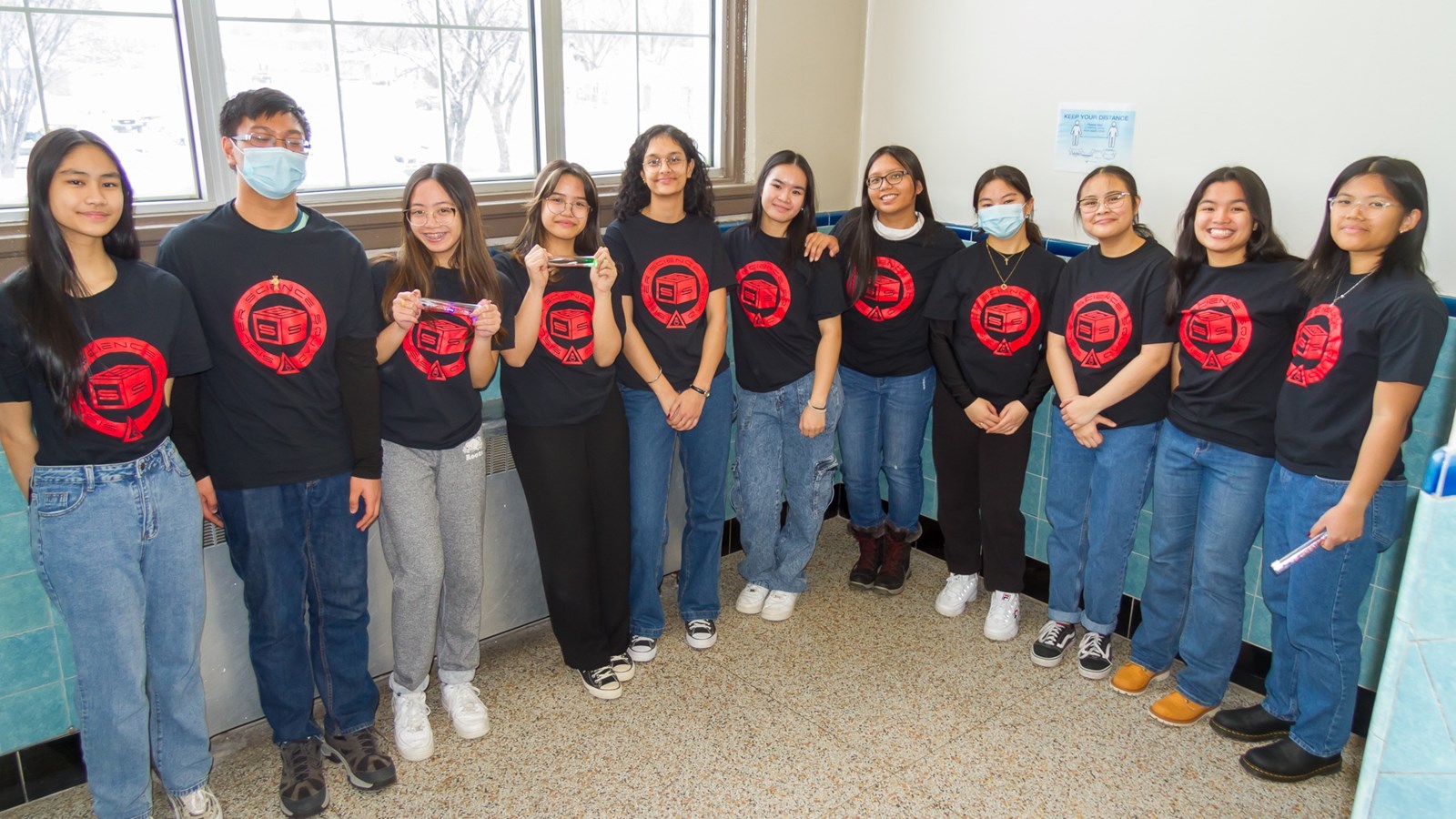 Sisler Science Squad demonstrations energize Lord Nelson students