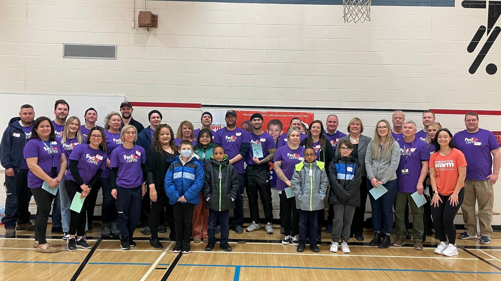 Free coat for every student at Sister MacNamara School