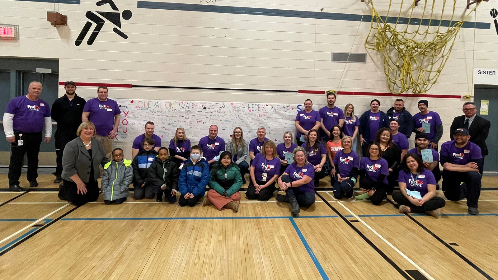 Free coat for every student at Sister MacNamara School